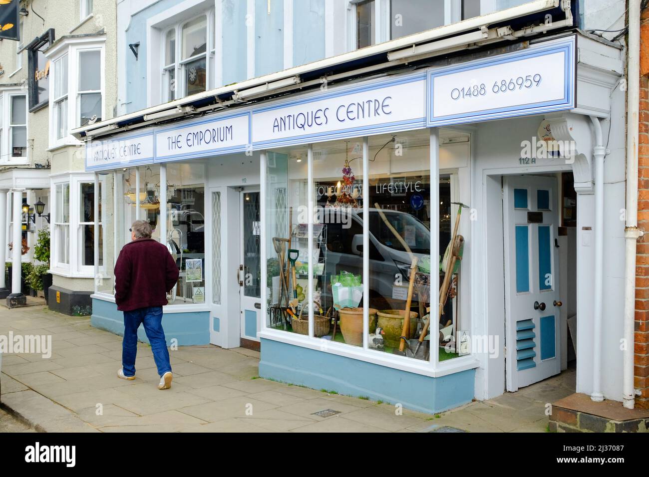 Around Hungerford, a market town in Berkshire. The emporium antiques ...