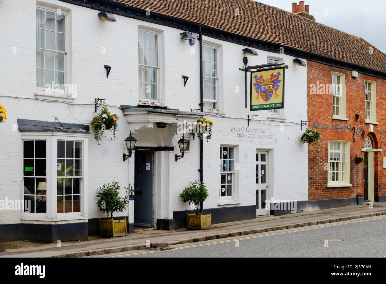 Around Hungerford, a market town in Berkshire. The John O'Gaunt Inn ...