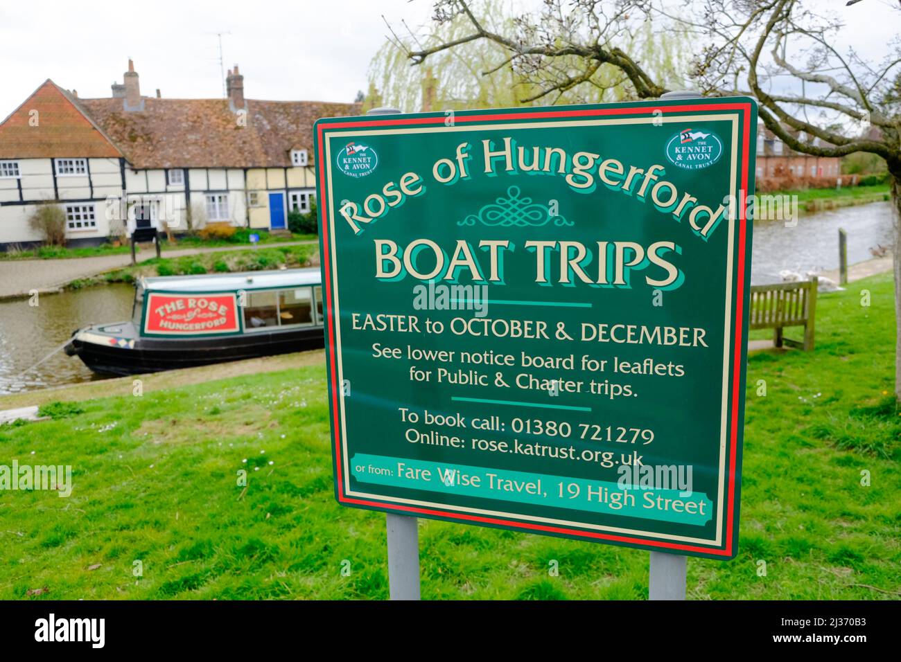 Around Hungerford, a market town in Berkshire. Rose of Hungerford Boat ...