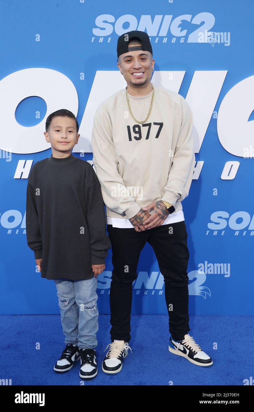 Los Angeles, Ca. 5th Apr, 2022. Justice Alex, Guest at Sonic The ...