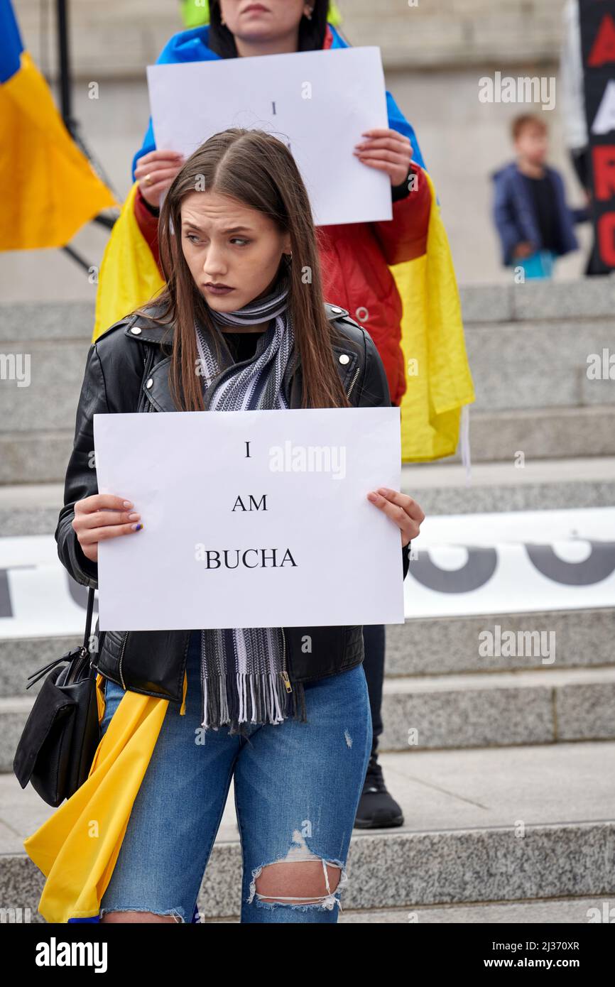 Bucha flag hi-res stock photography and images - Alamy