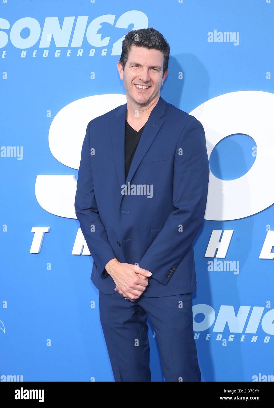Los Angeles, Ca. 5th Apr, 2022. Jeff Fowler at Sonic The Hedgehog 2 ...