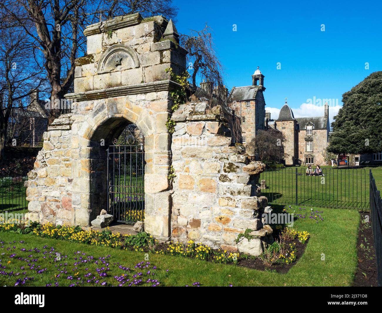 Scotland st marys college gateway hi-res stock photography and images ...
