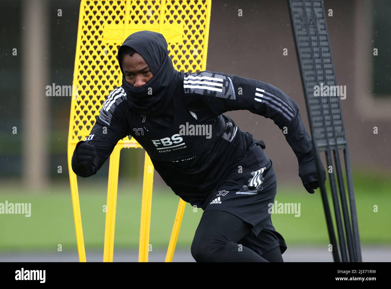 Leicester City's Ademola Lookman during a training session at the LCFC ...