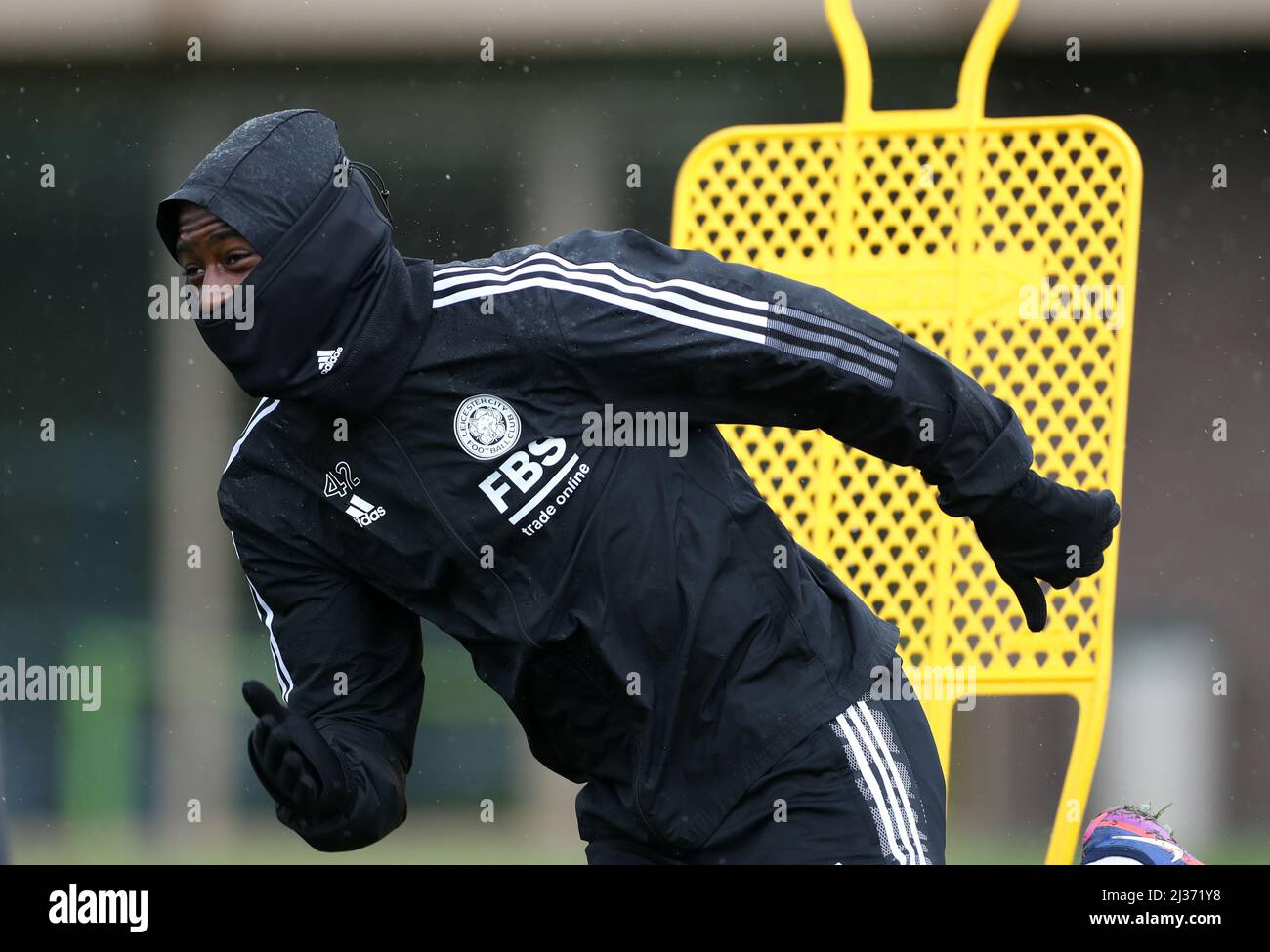 Leicester City's Boubakary Soumare during a training session at the ...