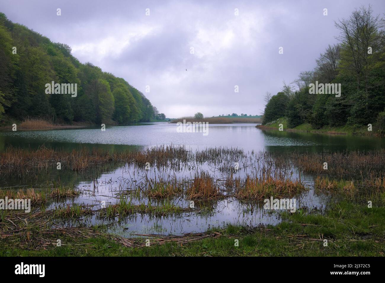 Biviere Lake in Nebrodi Park is the most important high-mountain ...