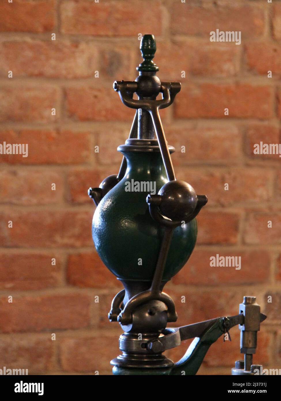 A Traditional Speed Governor of a Vintage Steam Engine Stock Photo - Alamy