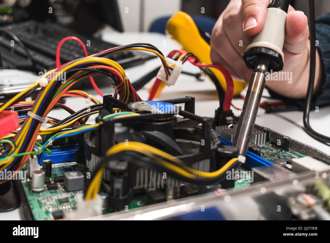 Soldering irons hi-res stock photography and images - Alamy