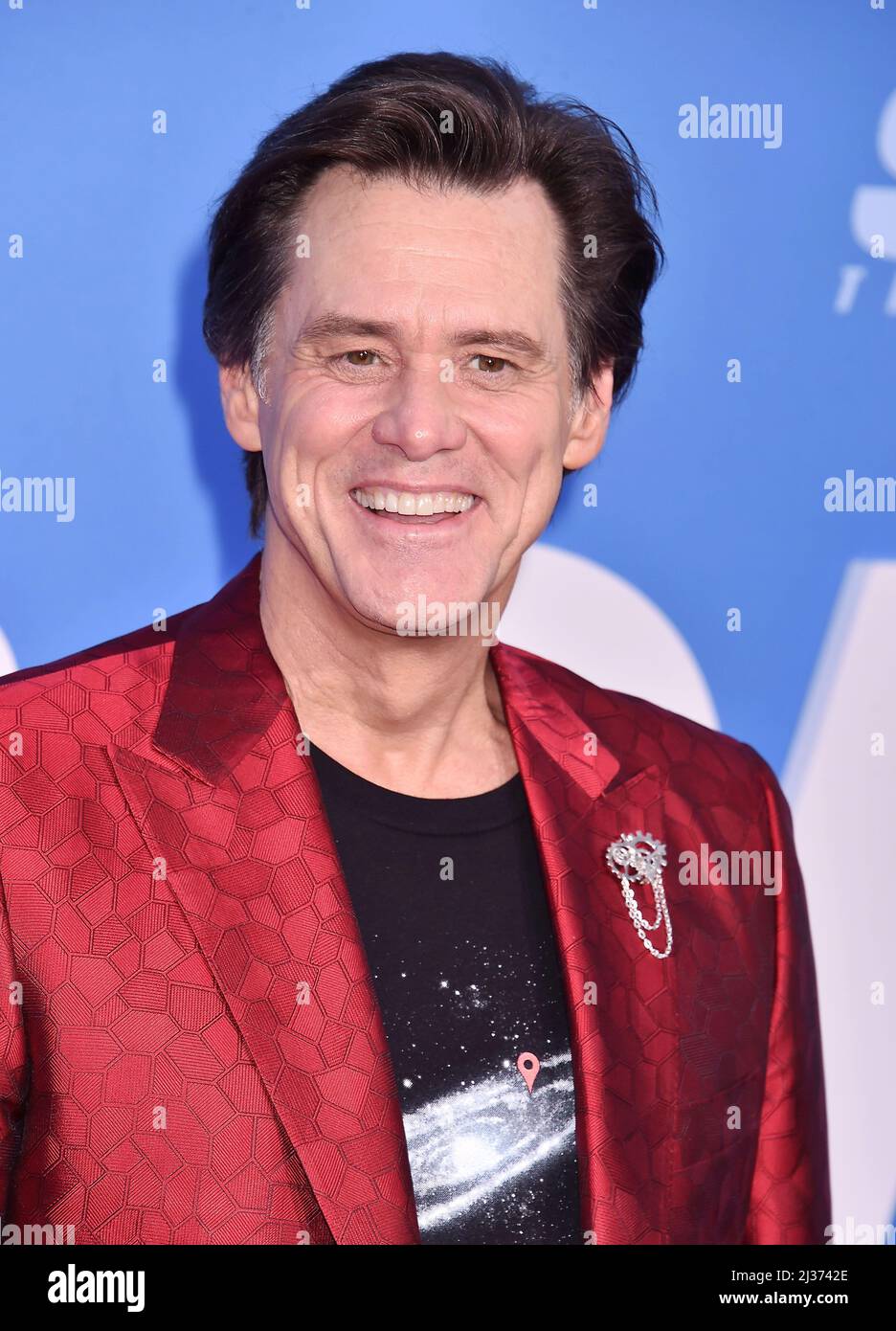 LOS ANGELES, CA - APRIL 05: Jim Carrey attends the Los Angeles premiere ...