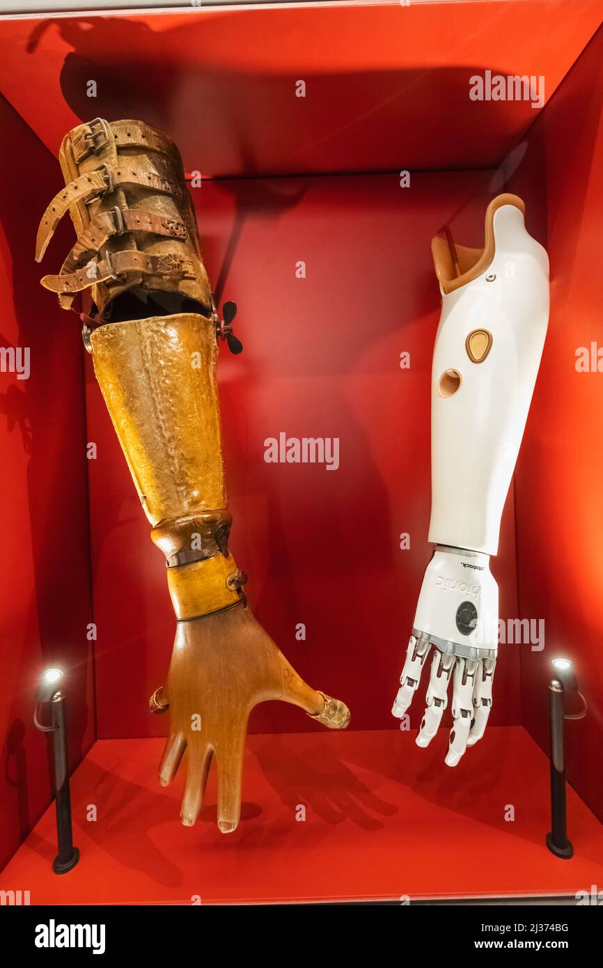 England, London, South Kensington, Science Museum, Exhibit of Historic ...