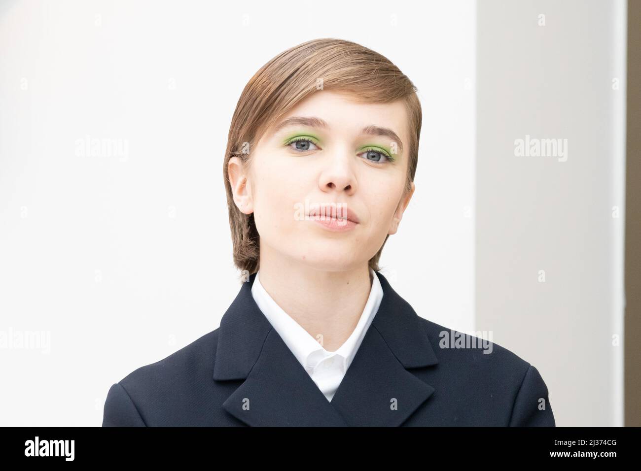 Rome, Italy, April 06, 2022 - Actress Carolina Sala, dress Dior ...