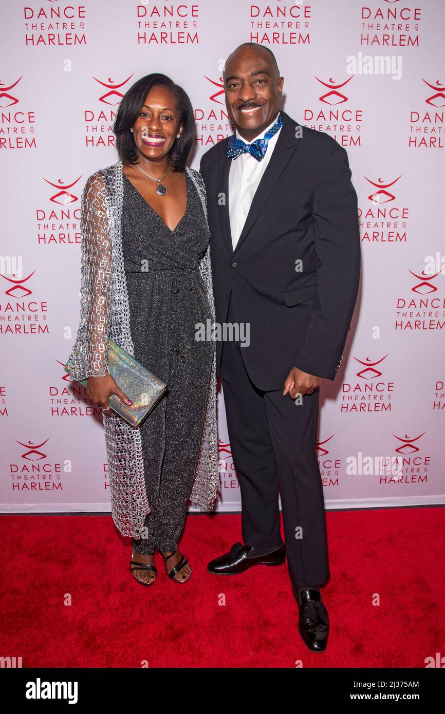 Jacqui Francis and Reggie Van Lee attend the Dance Theater of Harlem ...