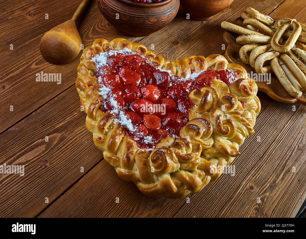 Cumberland Rum Nicky, sweet shortcrust pastry tart or pie in northwest ...