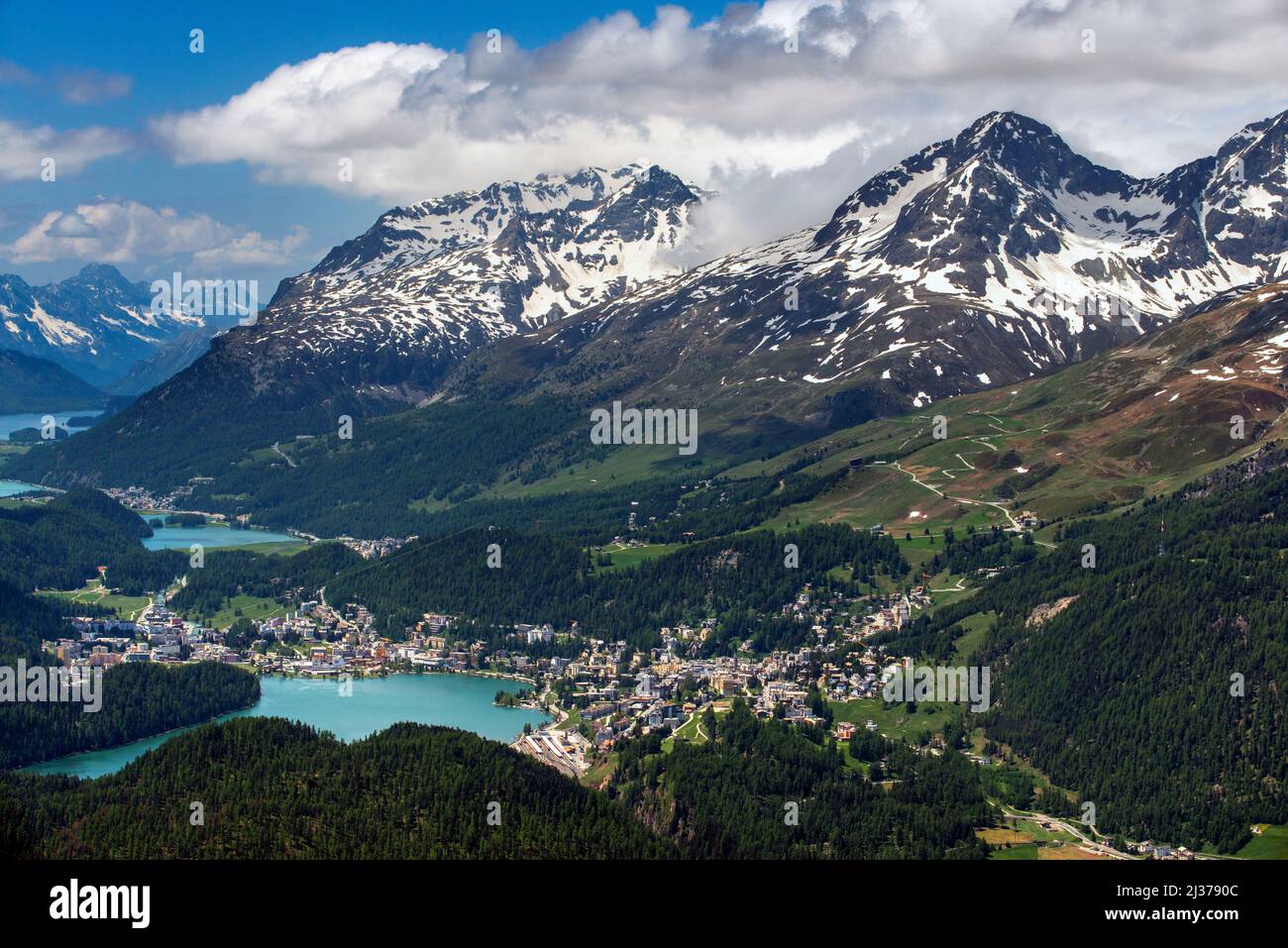Sankt moritz muottas muragl hi-res stock photography and images - Alamy