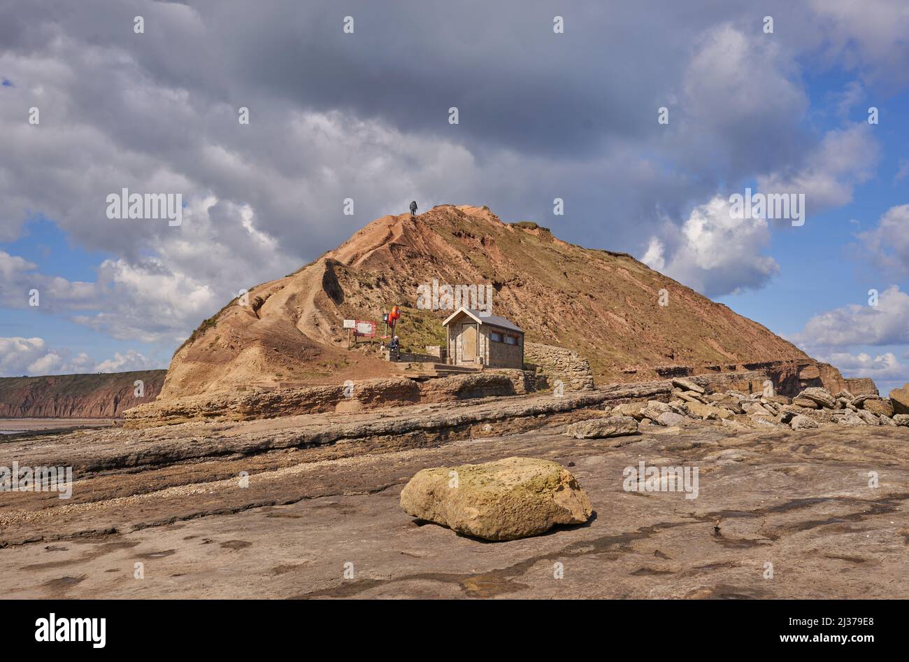 Headland at Filey Brigg, East Yorkshire, UK Stock Photo - Alamy