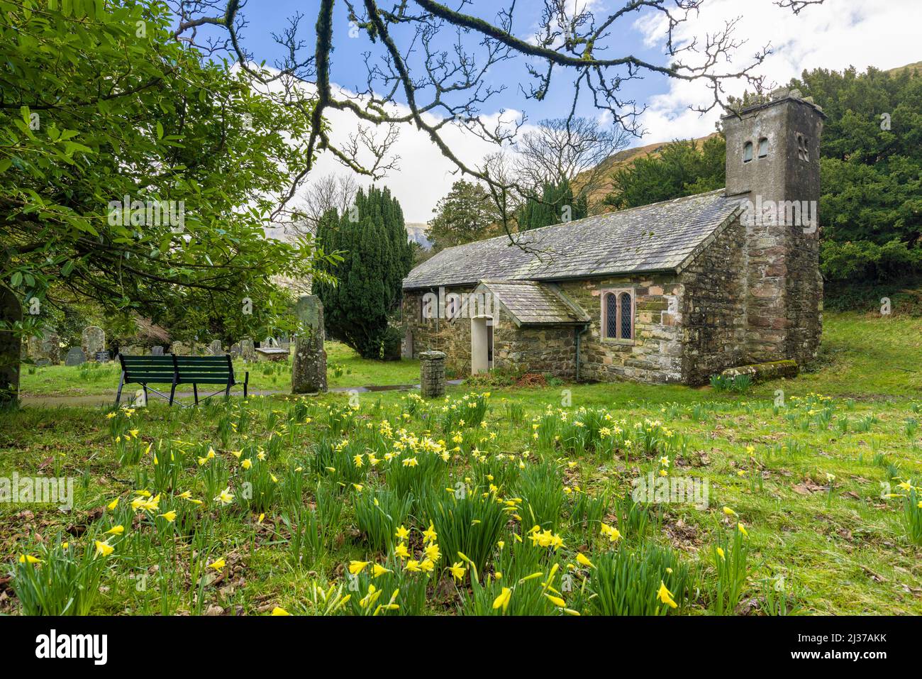 St John’s Church at St John's in the Vale near Keswick in the English ...