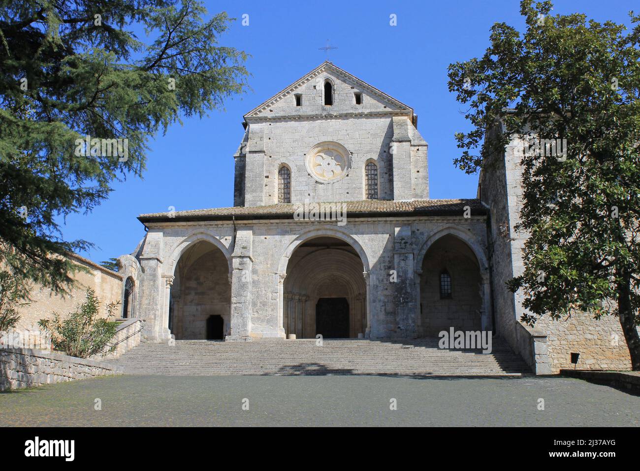 Casamari Abbey, is one of the most important Gothic Cistercian ...