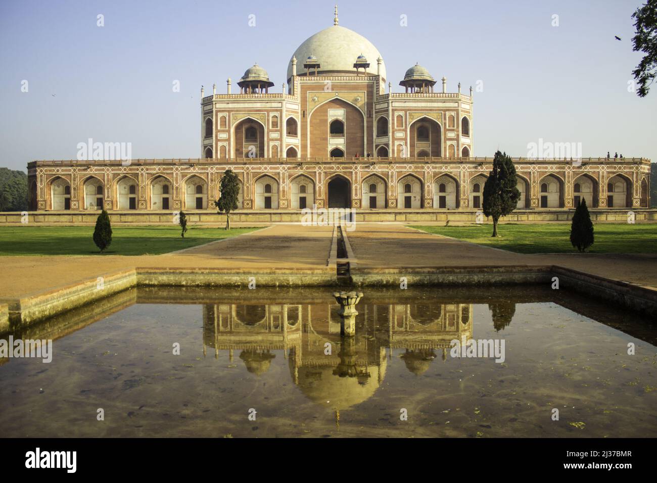 A beautiful shot of Humayun's Tomb in India Stock Photo - Alamy
