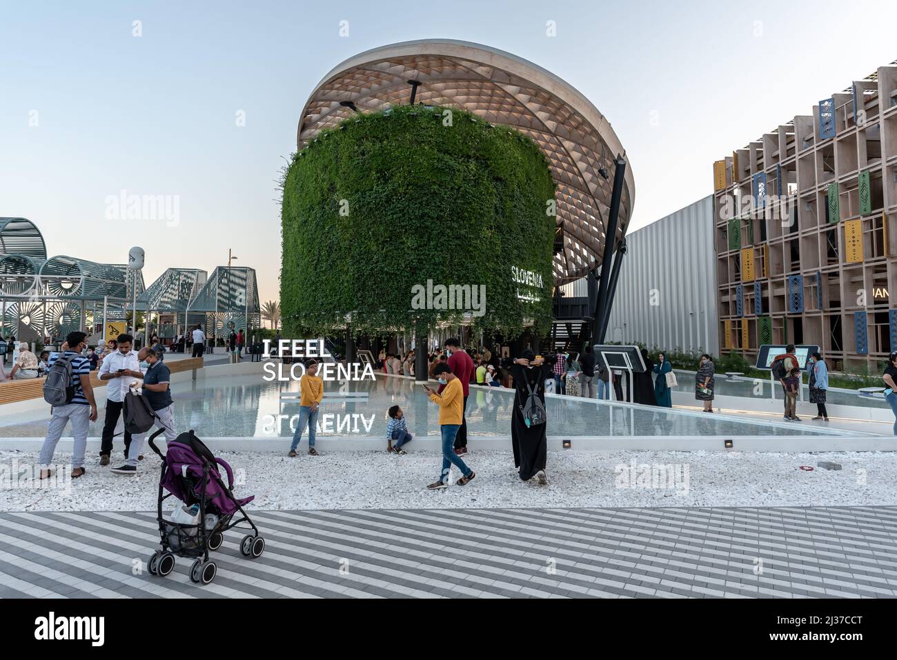 Dubai United Arab Emirates March 22 2022 Dubai International Expo 2020 ...