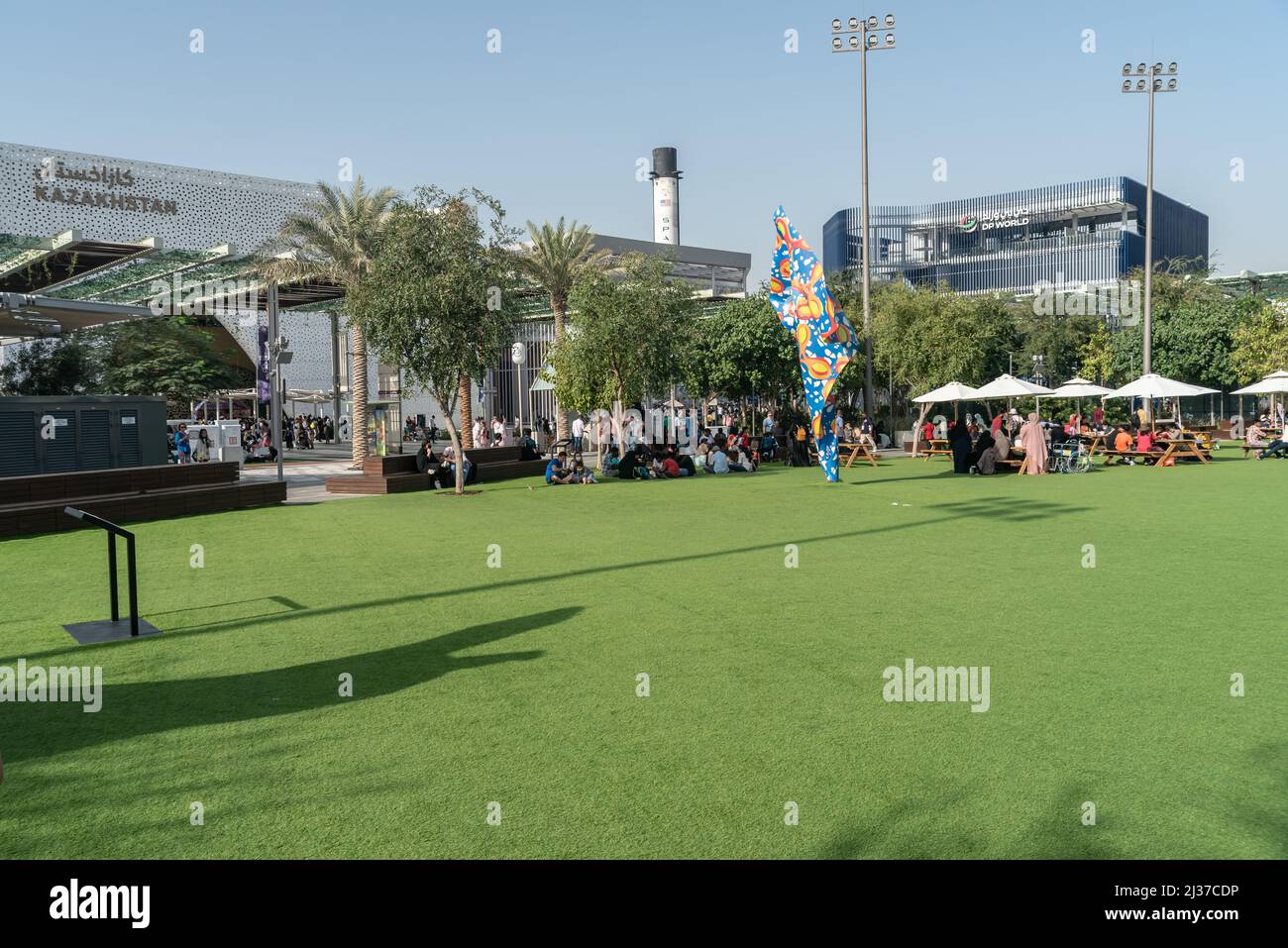 Dubai United Arab Emirates March 22 2022 Dubai International Expo 2020 ...