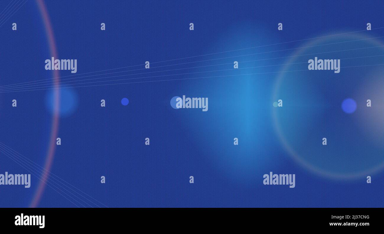 A futuristic render of a blue space background for wallpapers Stock ...