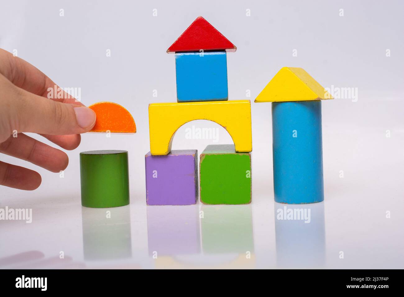 Toy block shapes hi-res stock photography and images - Alamy