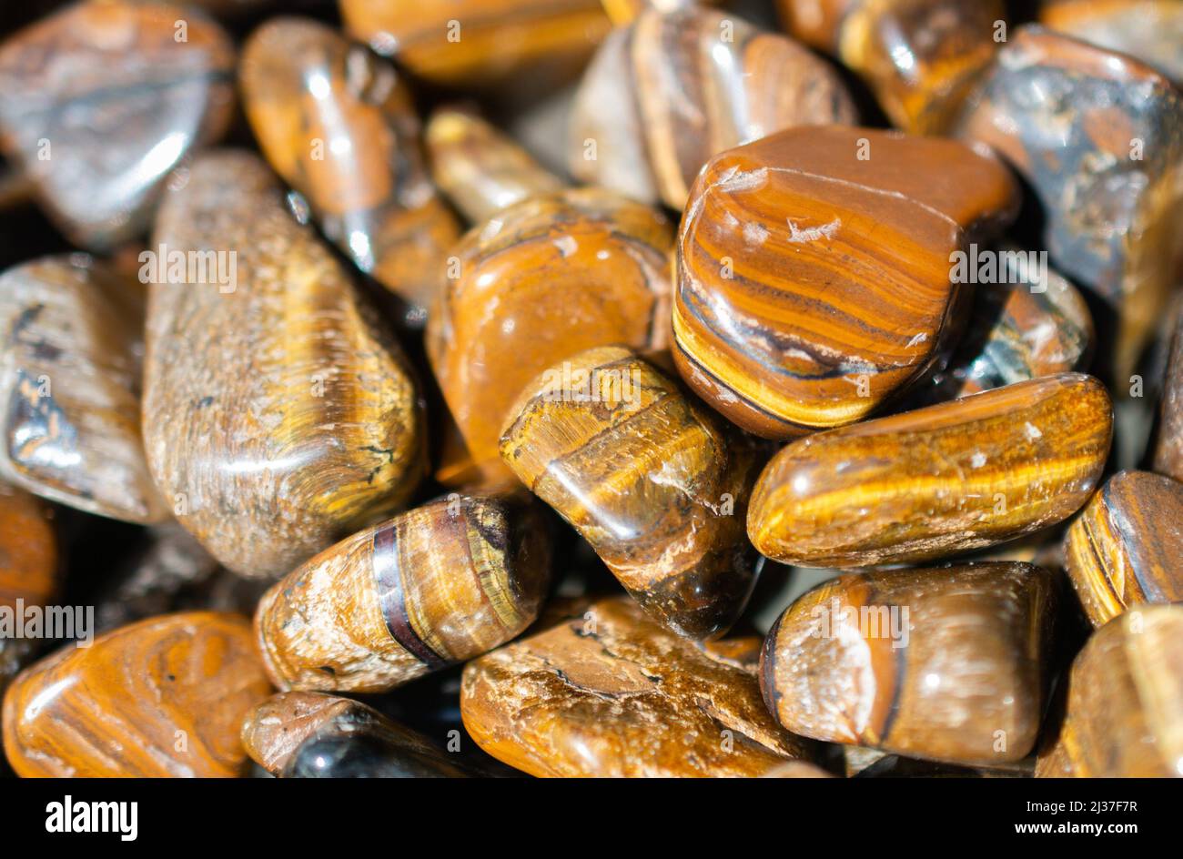Tiger's eye gemstone hi-res stock photography and images - Alamy