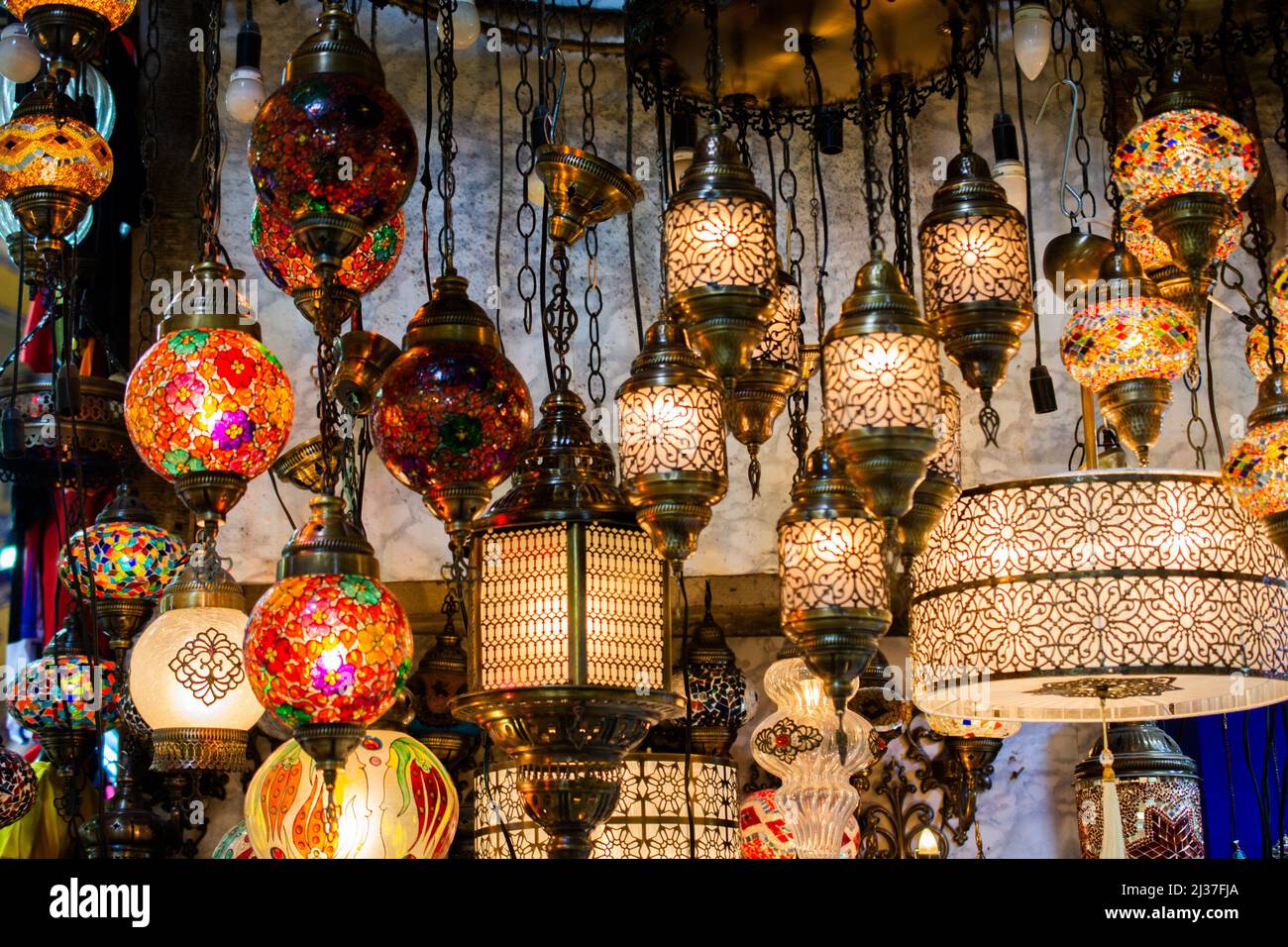 Ottoman lamps hi-res stock photography and images - Alamy