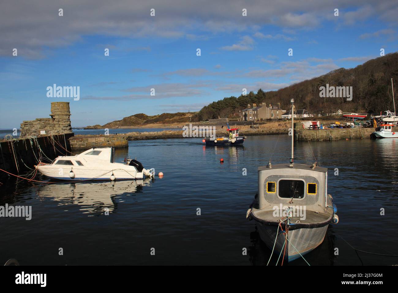 Dunure village hi-res stock photography and images - Alamy