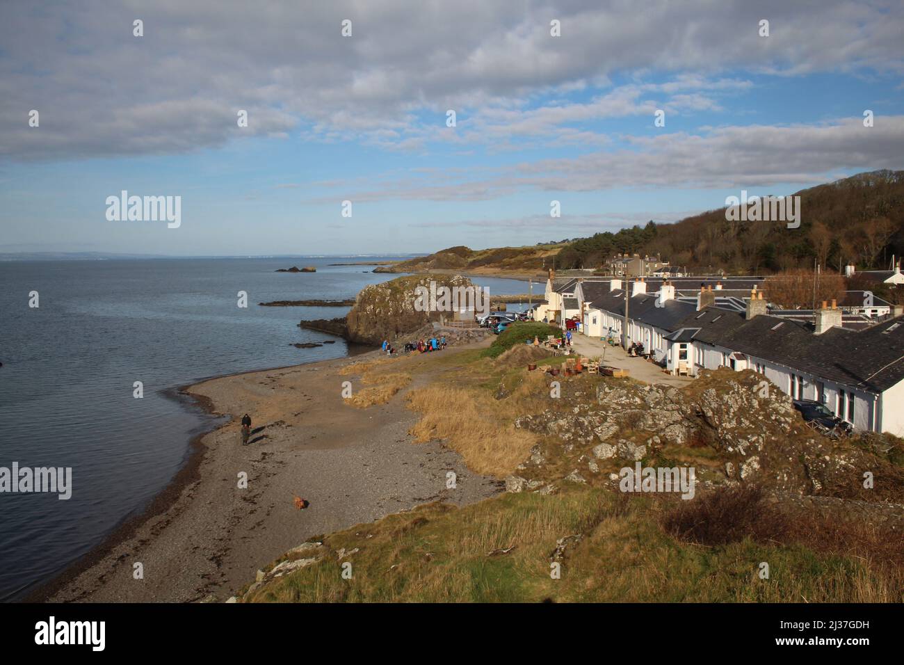 Scotland south ayrshire dunure castle hi-res stock photography and ...