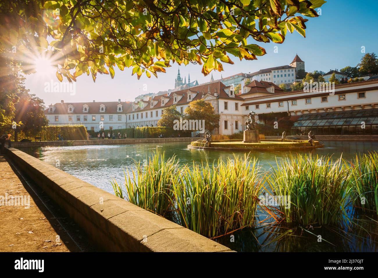 Prague waldstein palace hi-res stock photography and images - Alamy