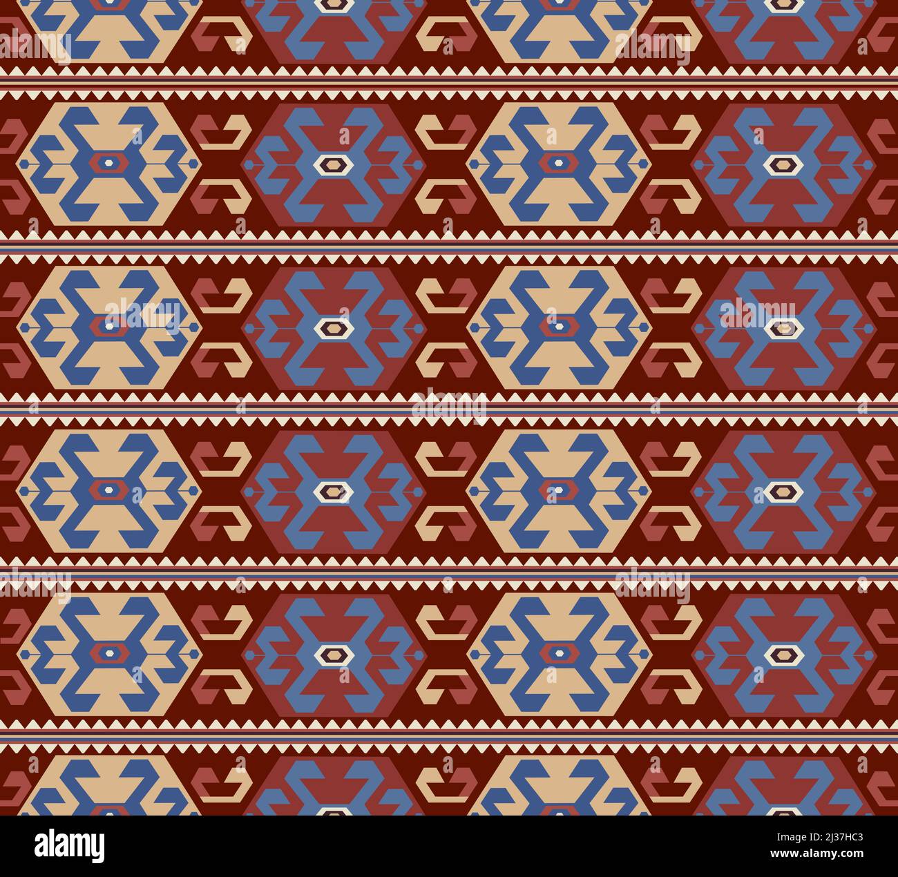 Original Seamless Navajo pattern made in vector. Geometric design ...
