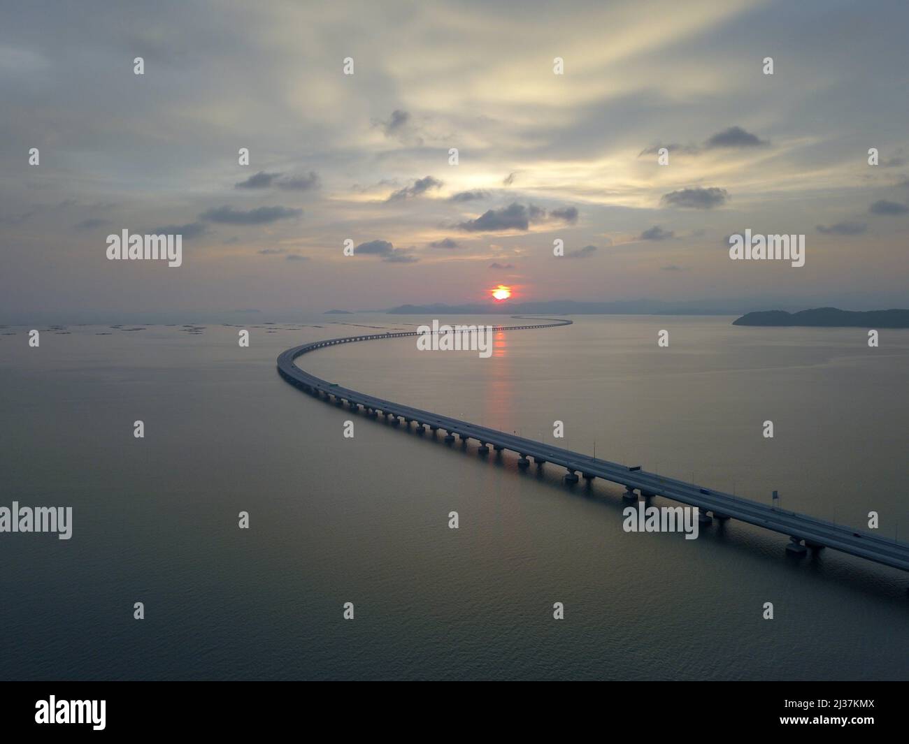 Penang bridge aerial hi-res stock photography and images - Alamy