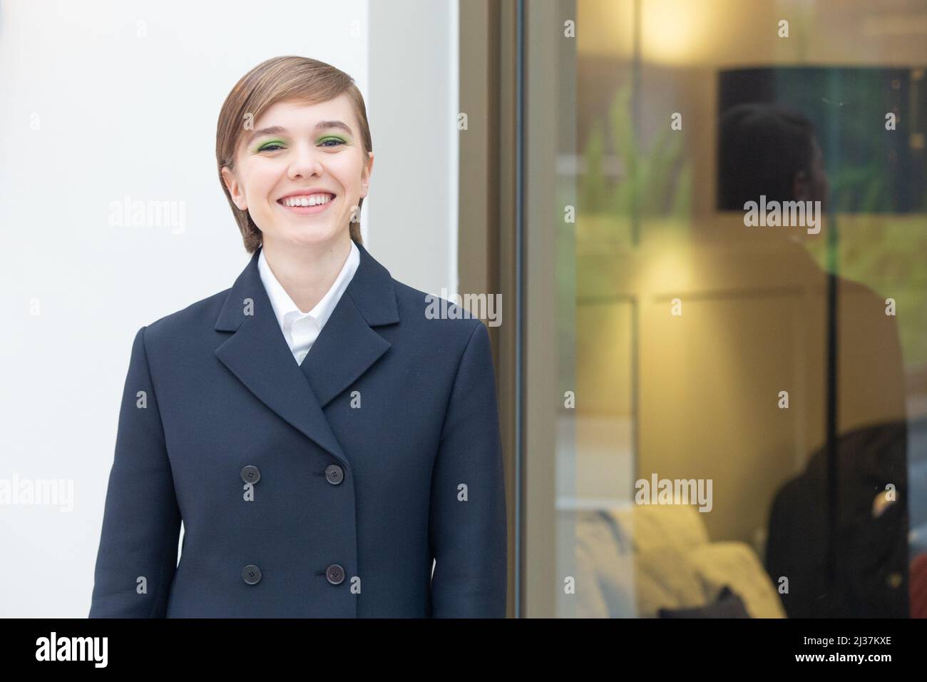April 6, 2022, Rome, Italy: Italian actress Carolina Sala attends the ...