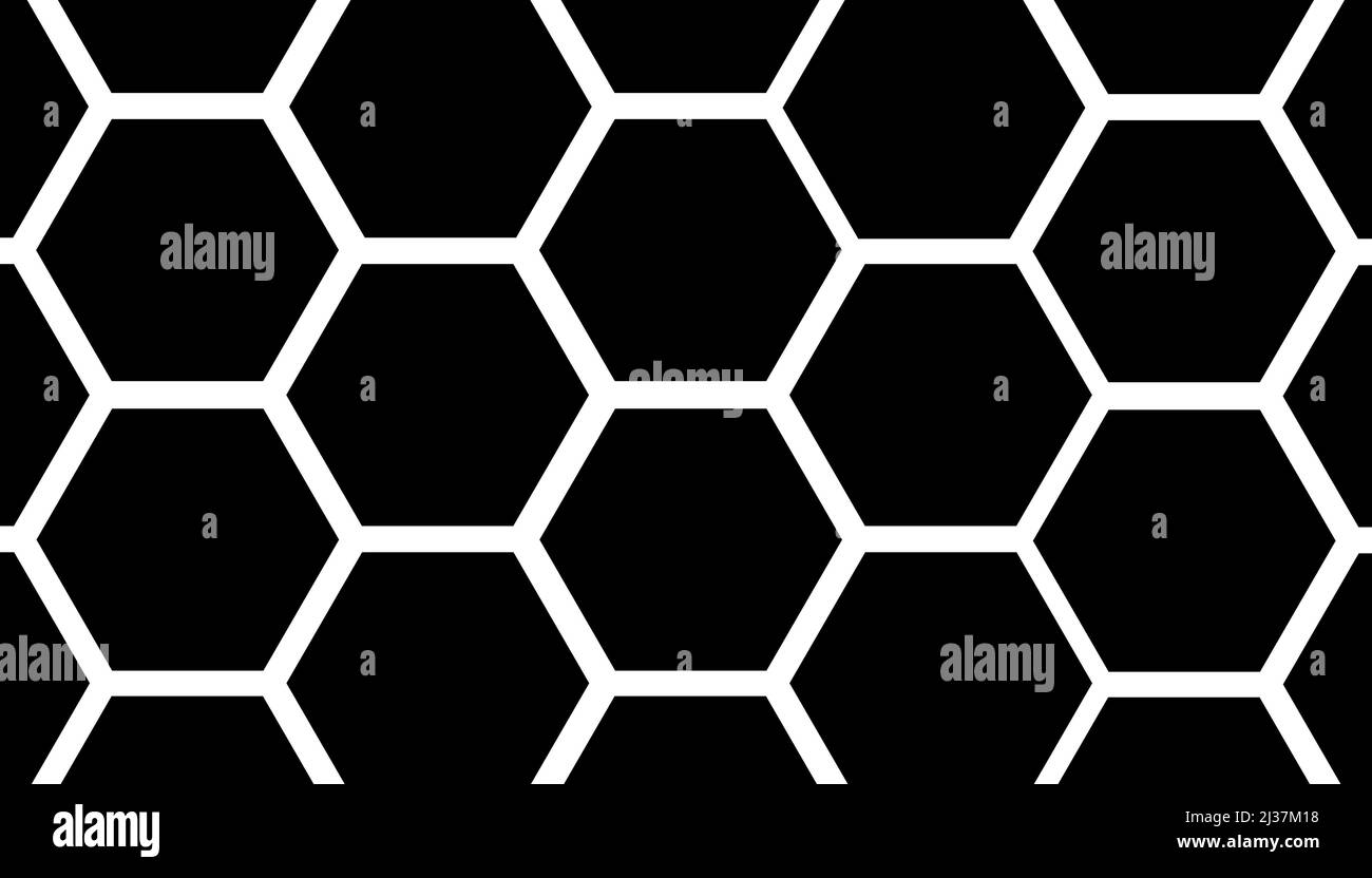 Gray hexagon pattern hi-res stock photography and images - Alamy