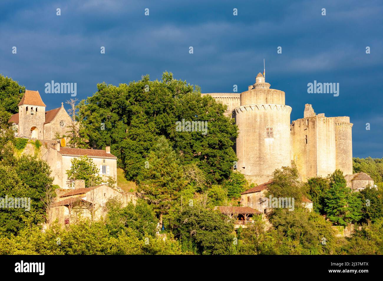 Bonaguil castle hi-res stock photography and images - Alamy