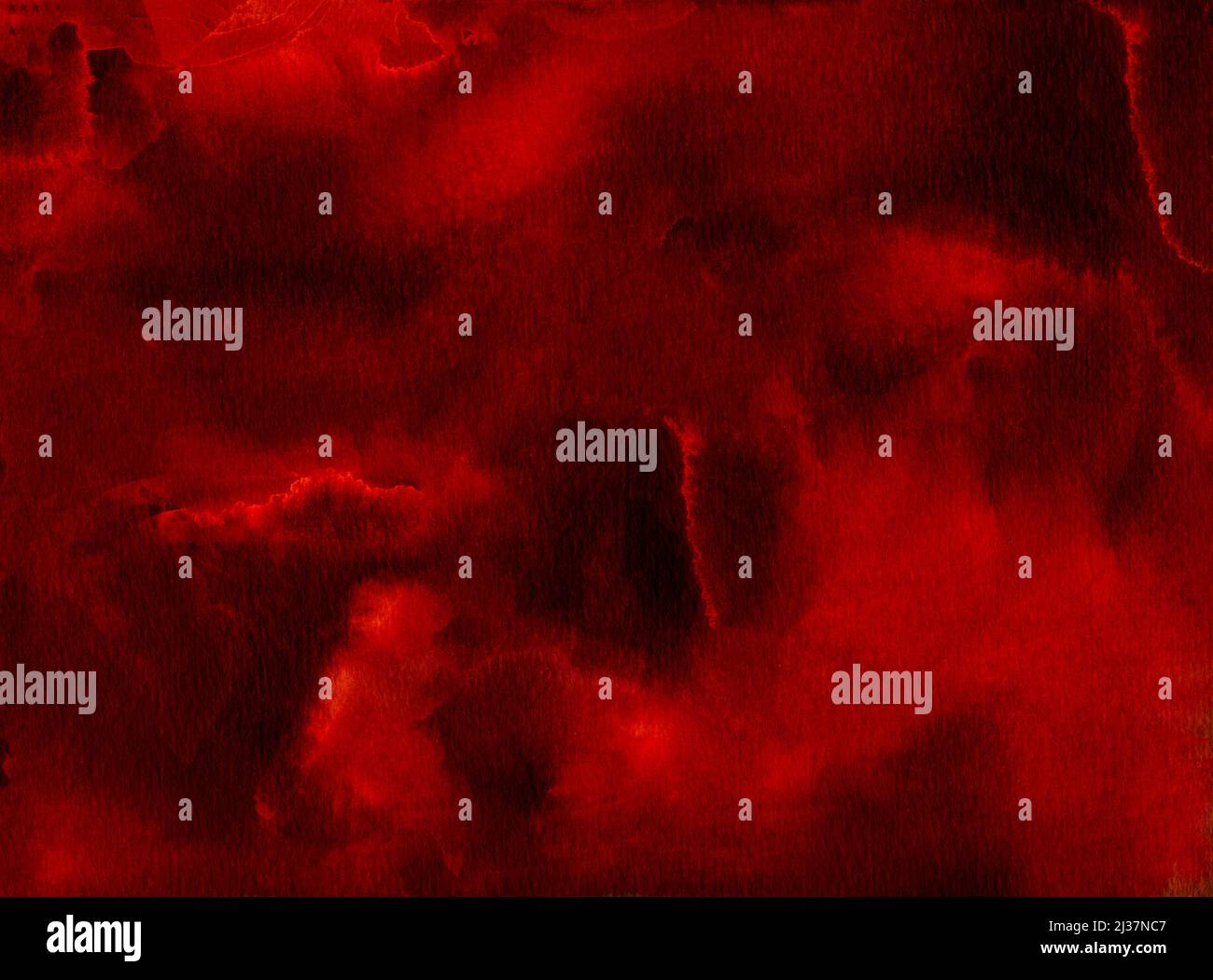 Watercolor hand painted dark red background. Card, invitation, poster ...