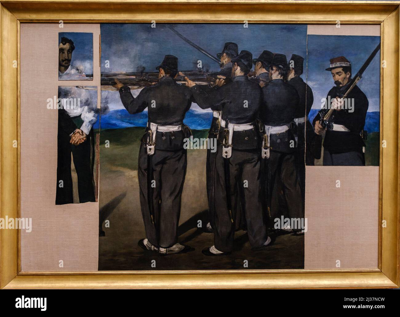 Execution of maximilian 1867 hi-res stock photography and images - Alamy