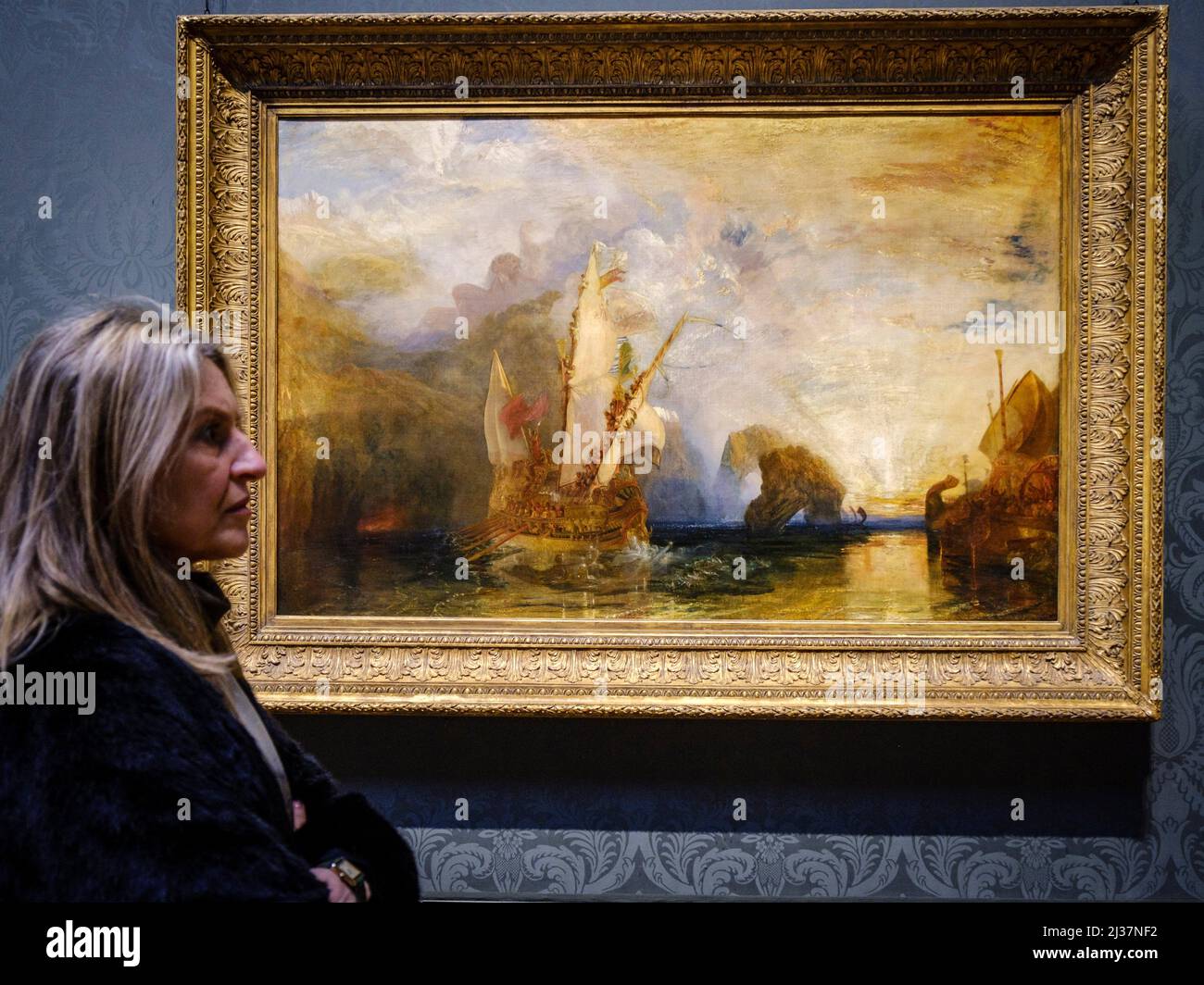 Ulysses deriding polyphemus homers odyssey hi-res stock photography and ...