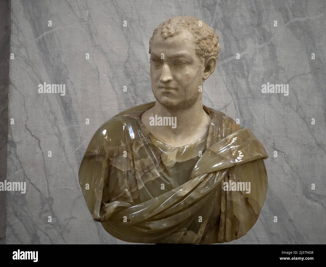 old marble roman figure sculpture statue detail Stock Photo - Alamy
