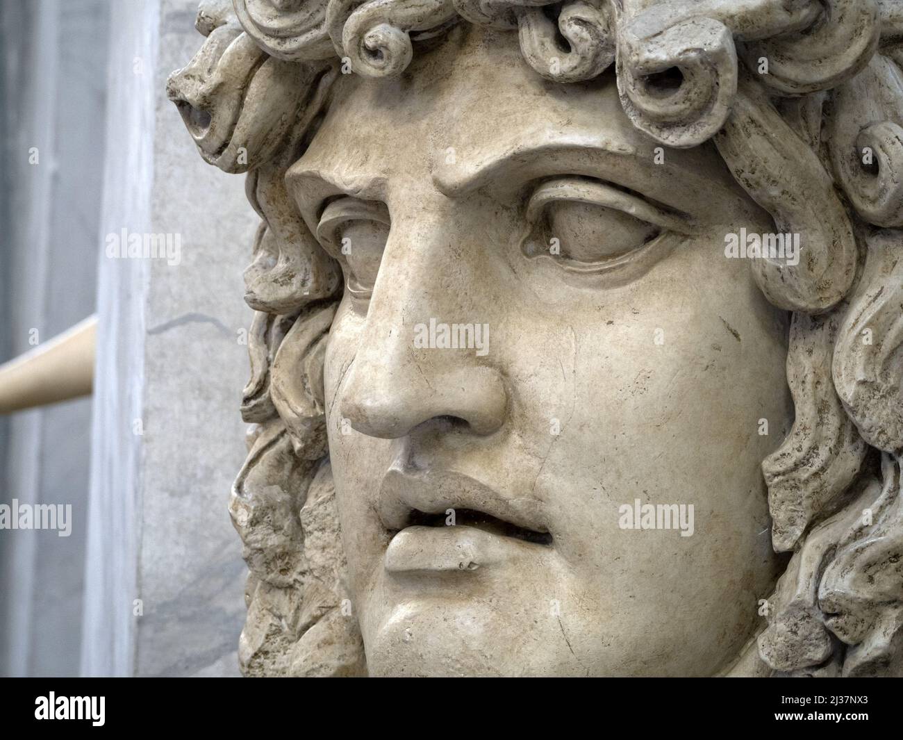 old marble roman figure sculpture statue detail Stock Photo - Alamy