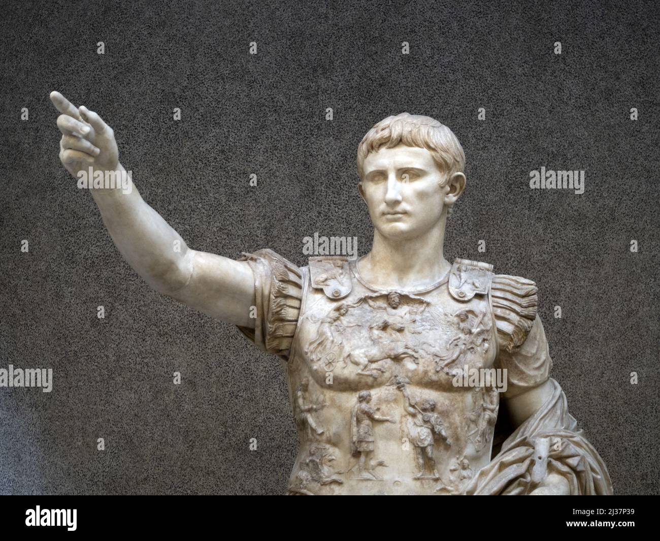 old marble roman figure sculpture statue detail Stock Photo - Alamy