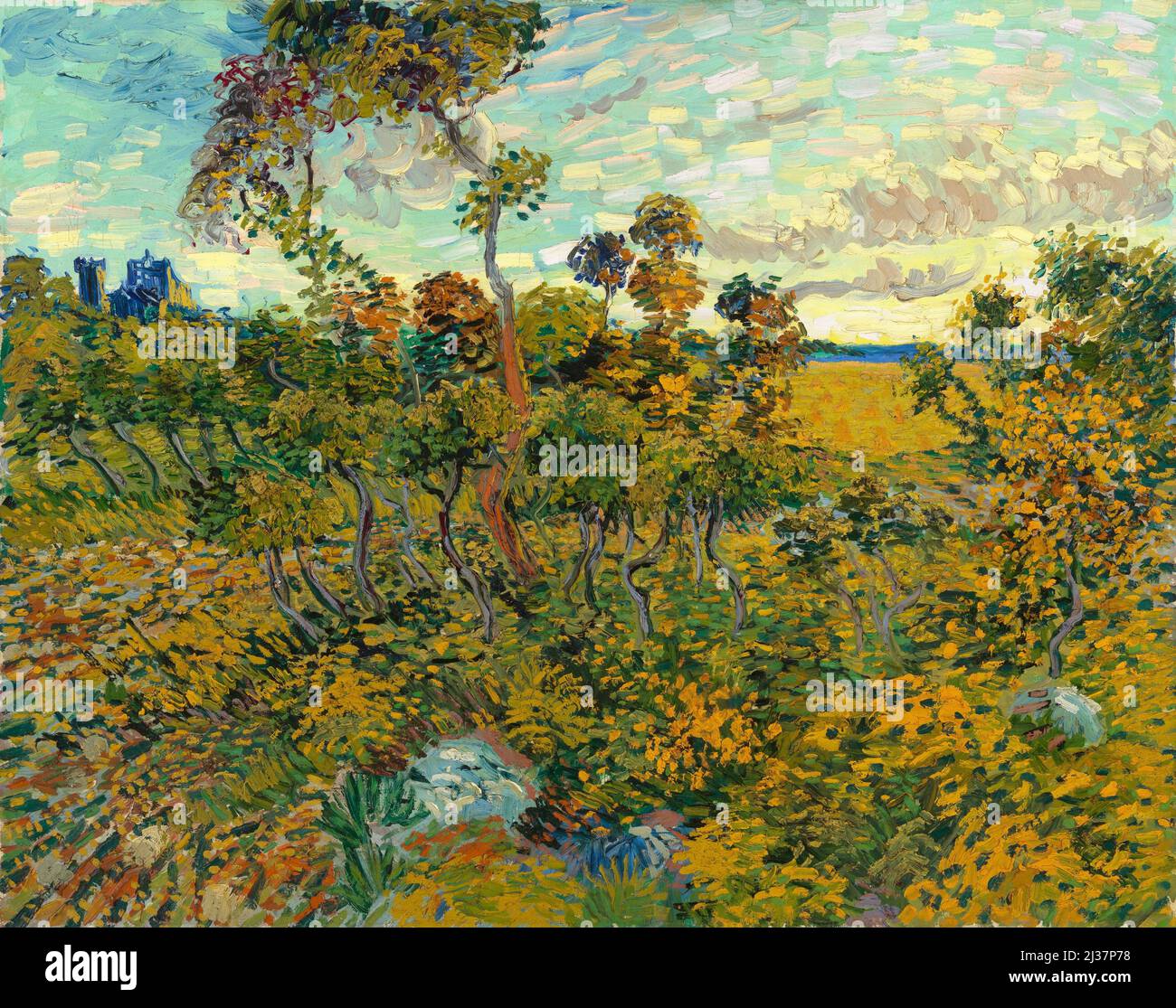 Vivid coloured image of sunset hi-res stock photography and images - Alamy