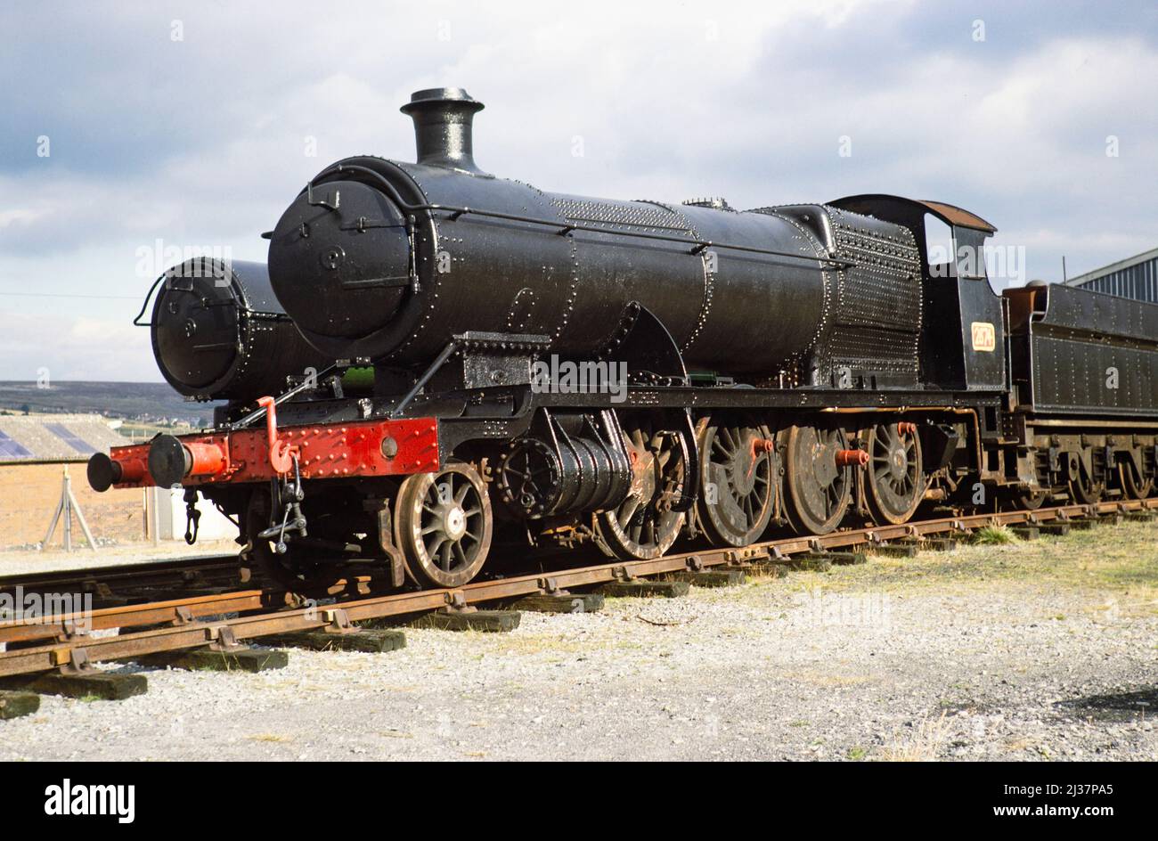 Steam engine train locomotive 2874 built at Swindon 1918, Pontypool and ...