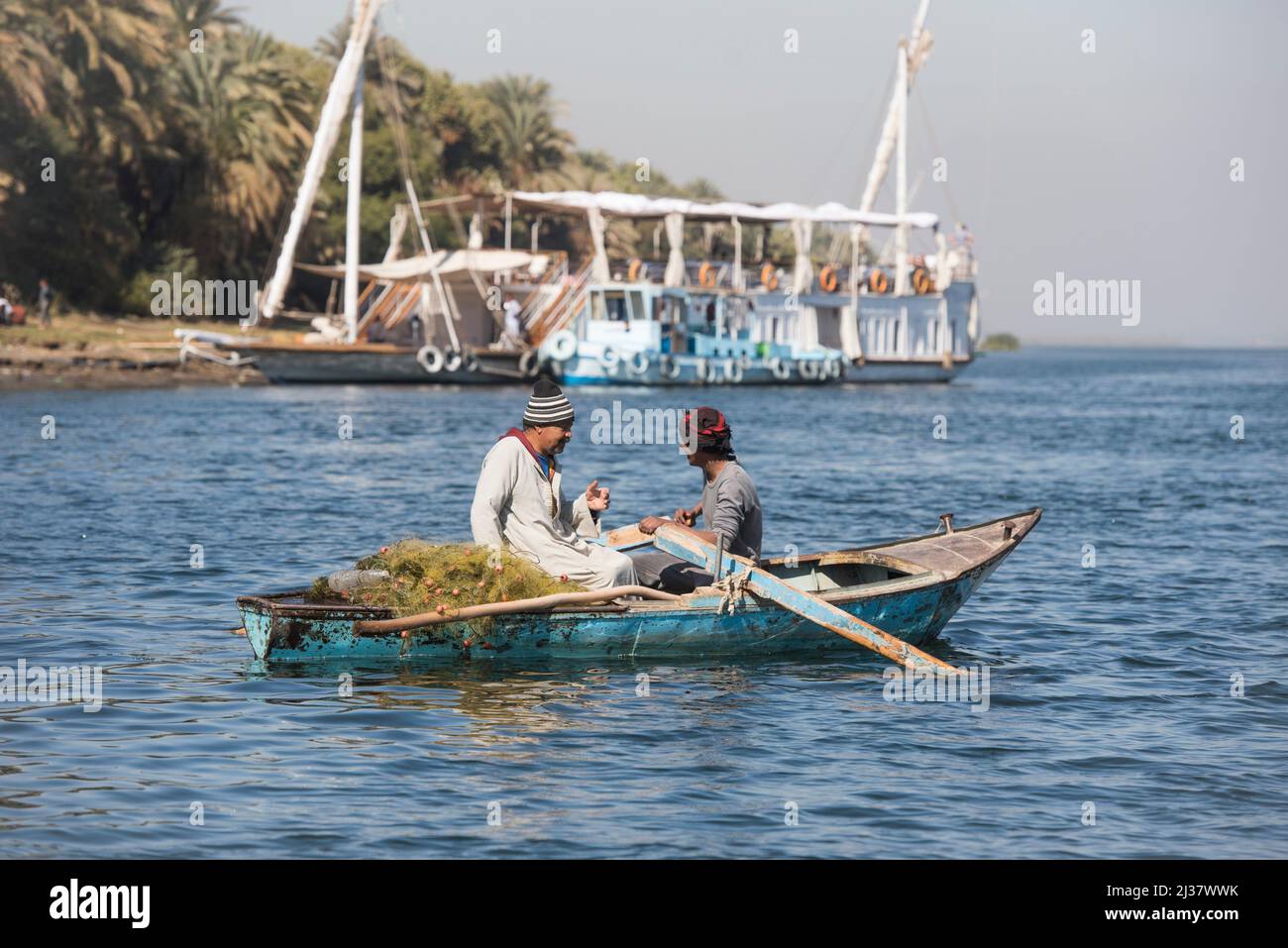 Rowing boat fishing hi-res stock photography and images - Alamy