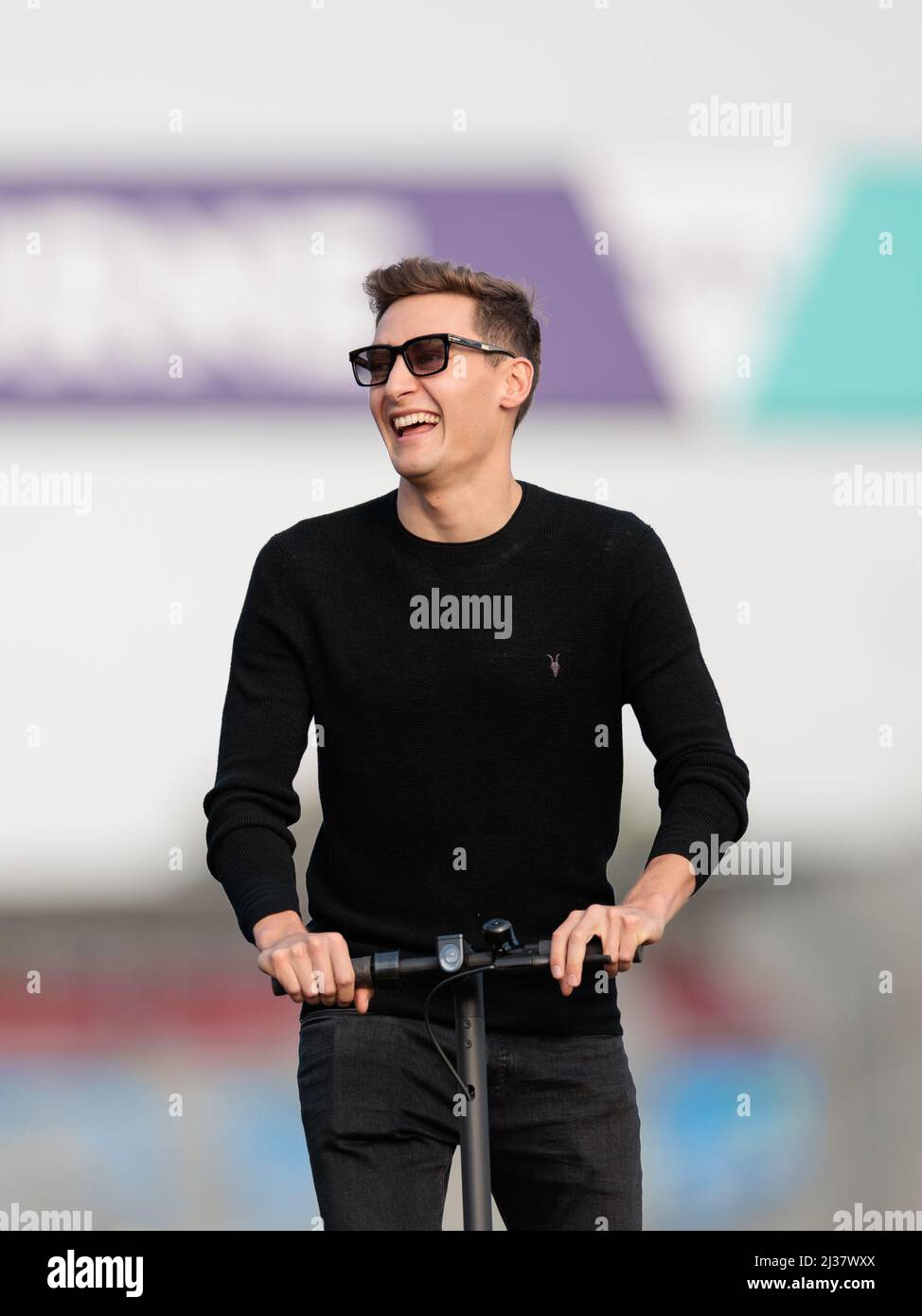 George Russell (GBR) of team Mercedes during the Australian Formula One ...