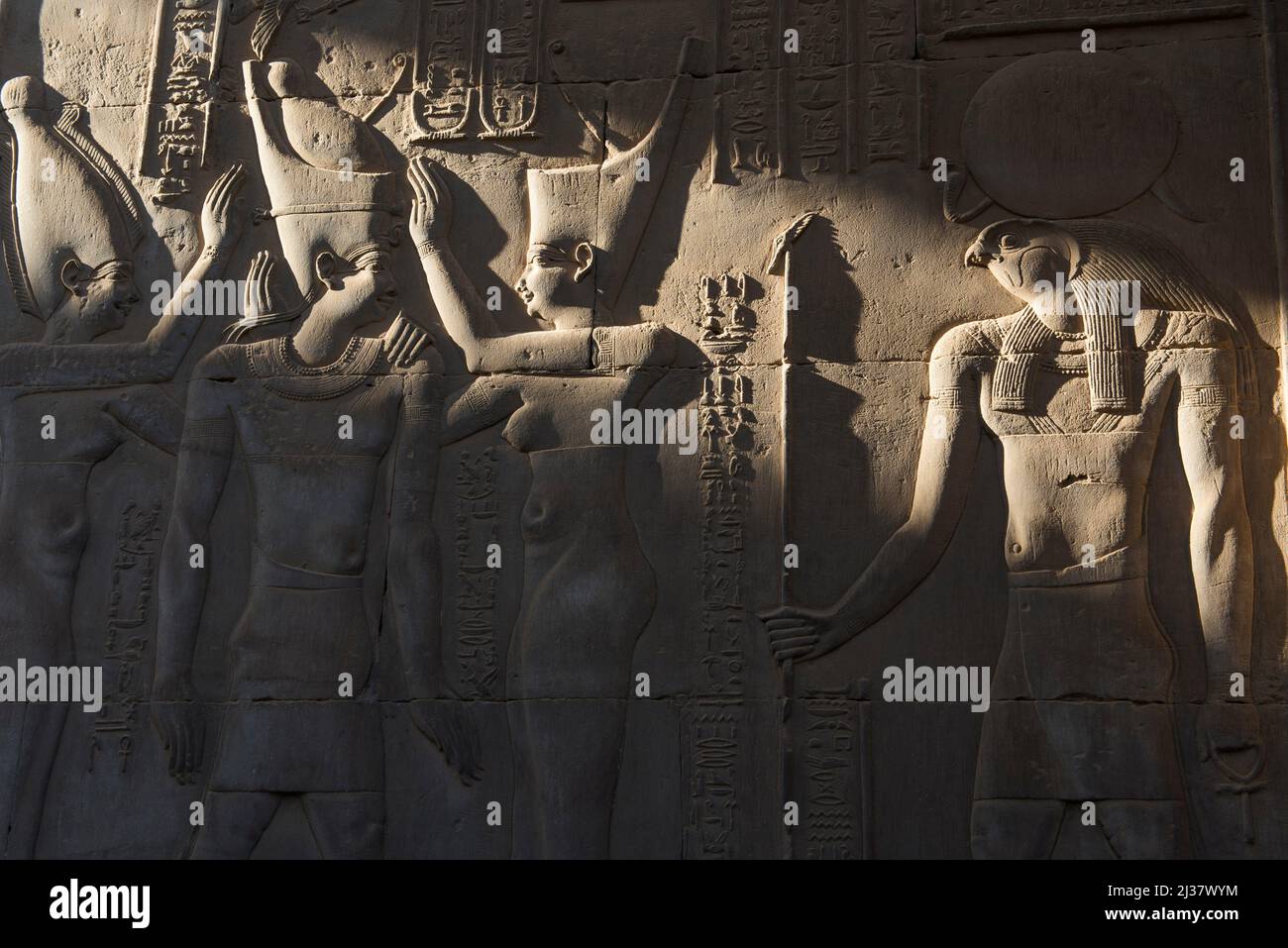 Temple of the gods sobek and haroeris hi-res stock photography and ...