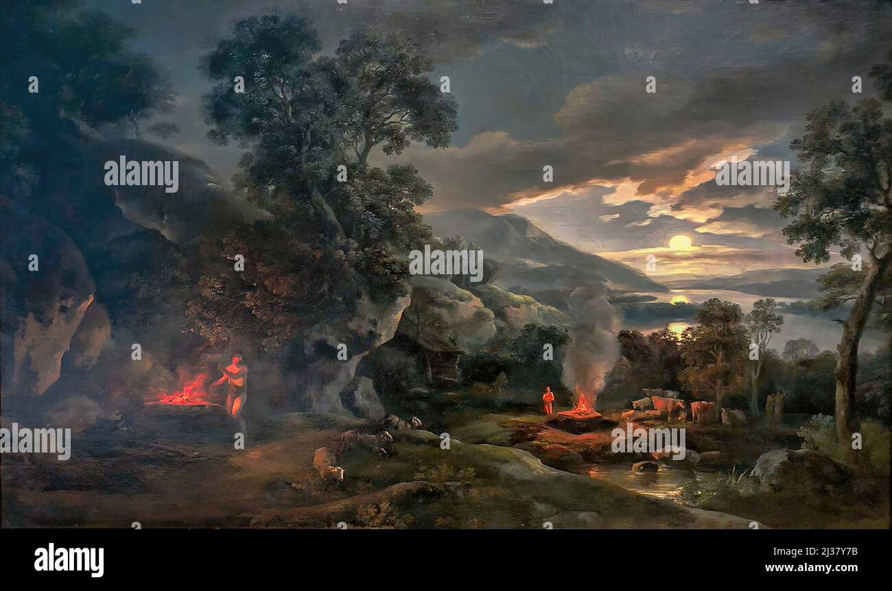 The sacrifice of cain and abel hi-res stock photography and images - Alamy