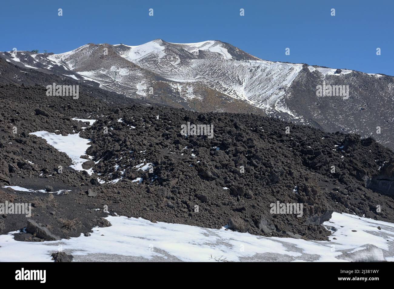 Etna volcano black volcanic hi-res stock photography and images - Alamy