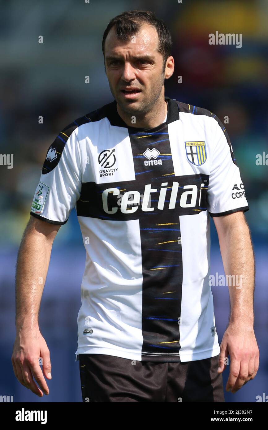 Goran Pandev of PARMA CALCIO looks on during the Serie B match between ...